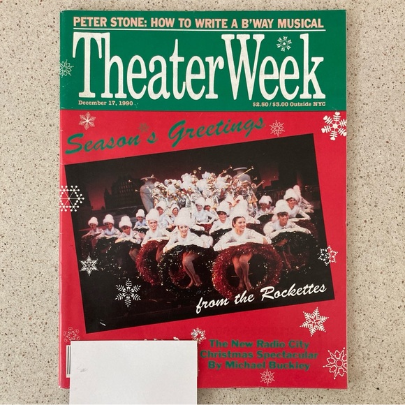 Theater Week Magazine | Other | The Rockettes Radio City Theater Week ...